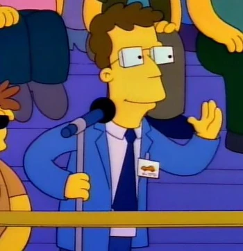 Newscaster (Saturdays of Thunder) | Simpsons Wiki | Fandom