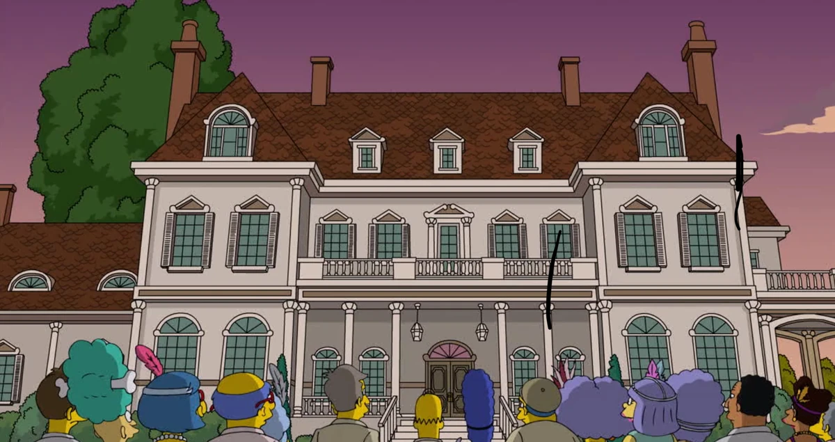 Mr. Burns' Middle Hampton Mansion | Simpsons Wiki | Fandom