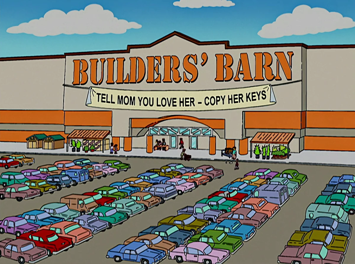 Builders' Barn | Simpsons Wiki | Fandom