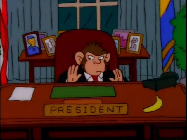 Hail to the Chimp | Simpsons Wiki | Fandom