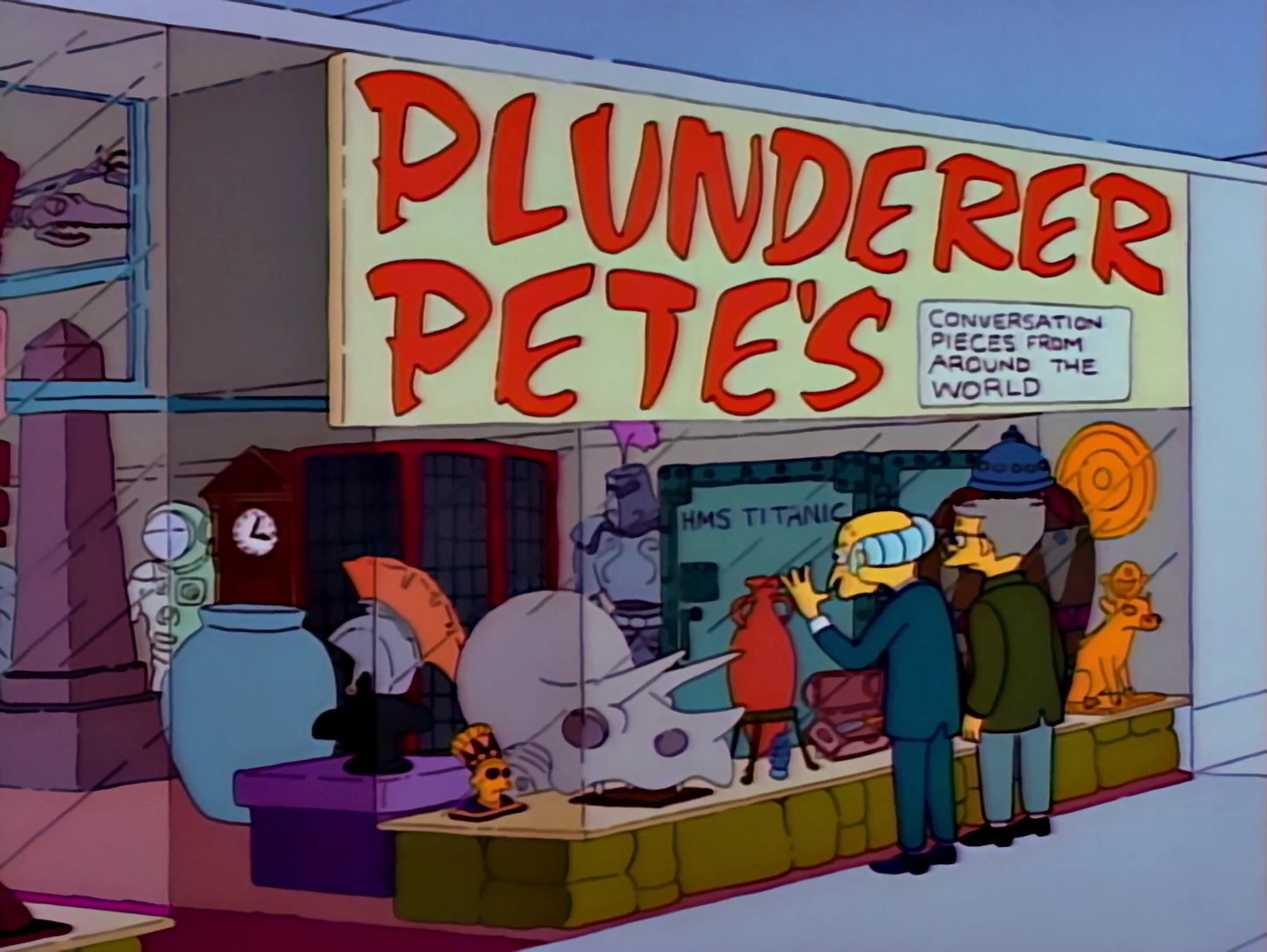 Plunderer Pete's | Simpsons Wiki | Fandom
