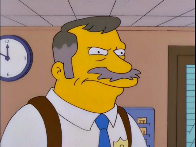 Chefe (Police Cops) | Wikisimpsons | Fandom
