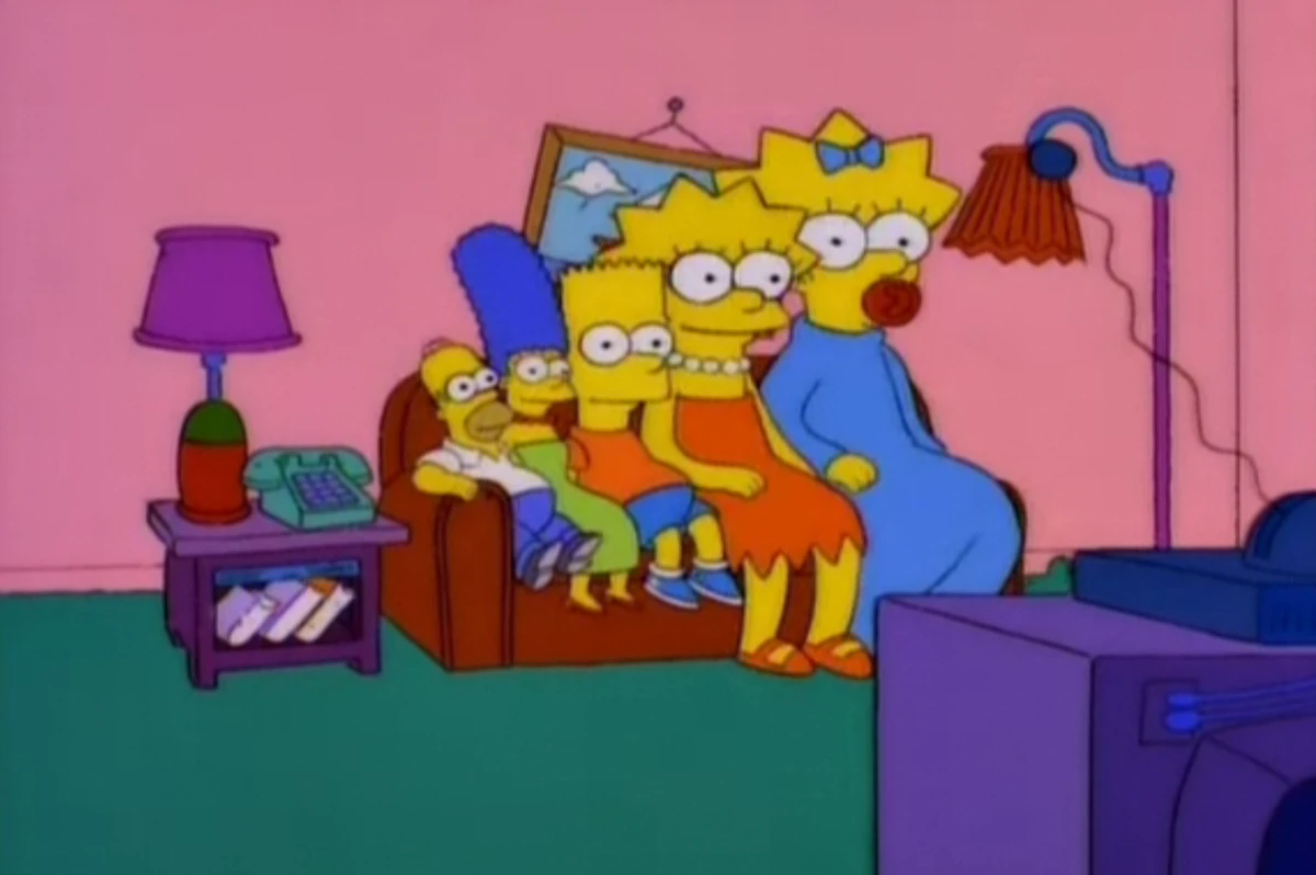 Inverted Family couch gag | Simpsons Wiki | Fandom
