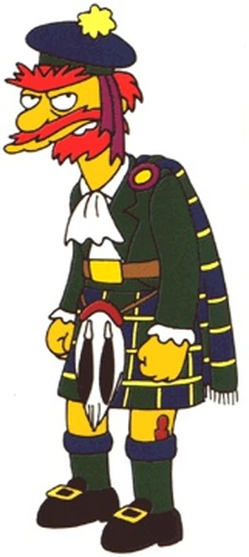 Snake Jailbird Duffman The Simpsons Groundskeeper Willie