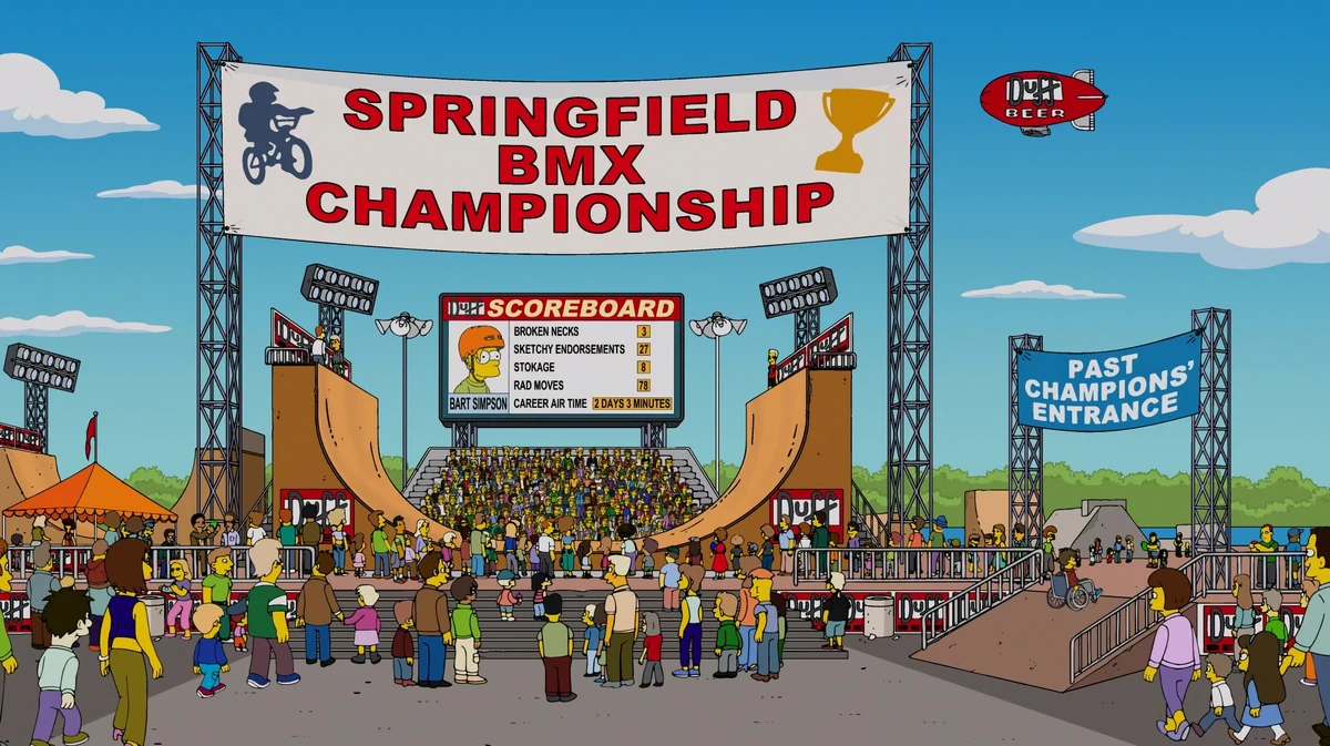 Springfield BMX Championship | Simpsons Wiki | Fandom
