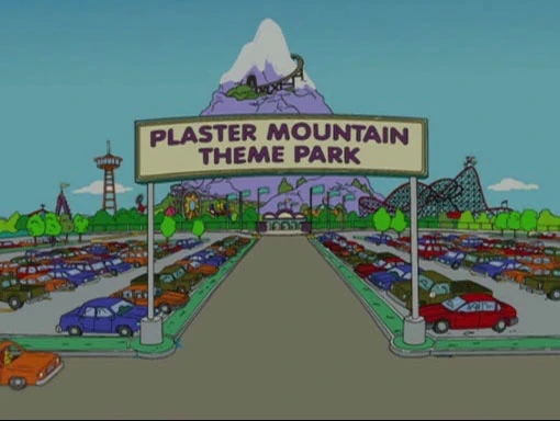 Plaster Mountain Theme Park | Simpsons Wiki | Fandom