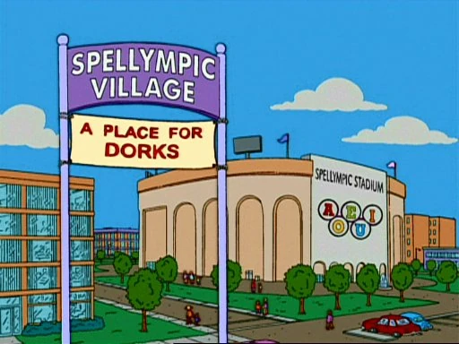 Spellympics | Simpsons Wiki | Fandom