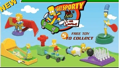 KFC "Get Sporty" Toys | Simpsons Wiki | Fandom