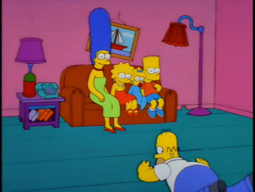 Treadmill couch gag | Simpsons Wiki | Fandom