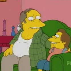 nelson simpsons dad