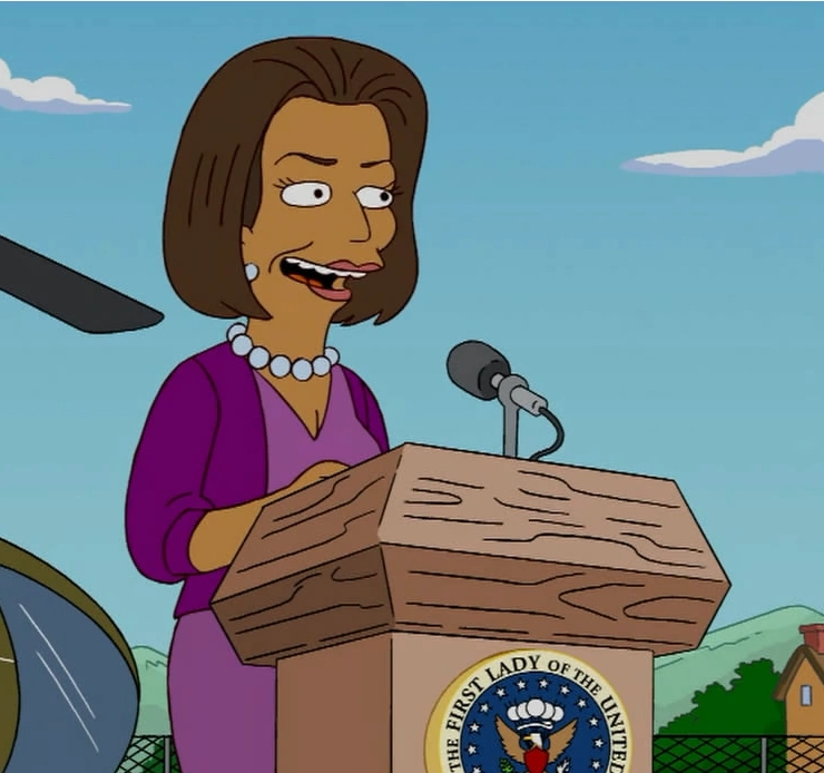 Michelle Obama | Simpsons Wiki | Fandom