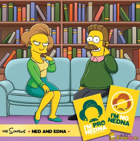 "NEDNA" Você decide o Futuro de Ned e Edna | Wikisimpsons | Fandom
