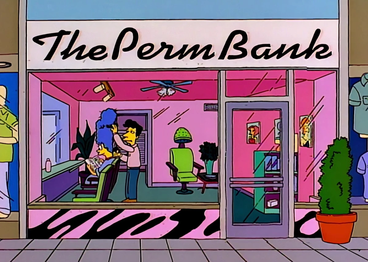 The Perm Bank | Simpsons Wiki | Fandom