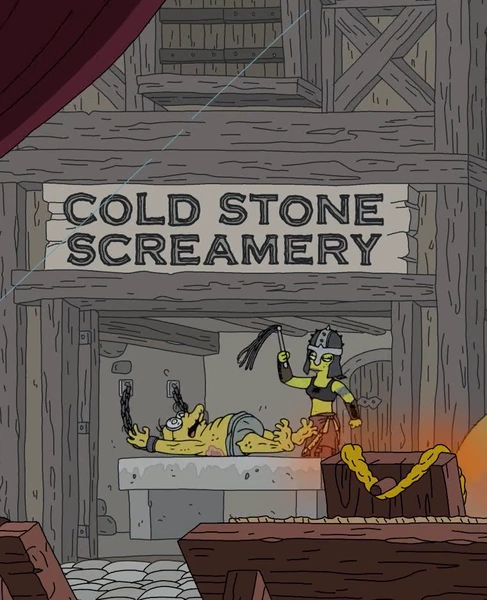 Cold Stone Screamery | Wiki Les Simpson | Fandom