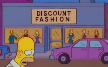 Discount Fashion | Simpsons Wiki | Fandom