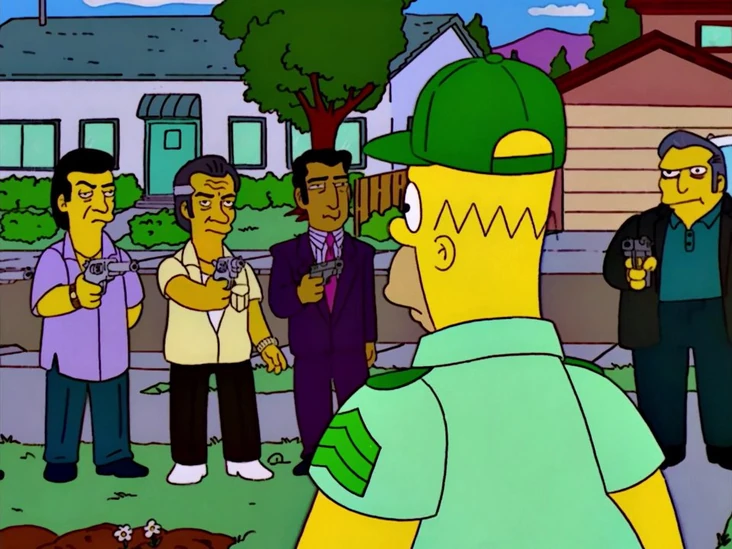 Police Du Logo Des Simpsons