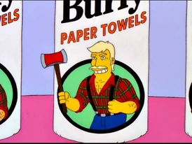 Burly Paper Towels | Simpsons Wiki | Fandom