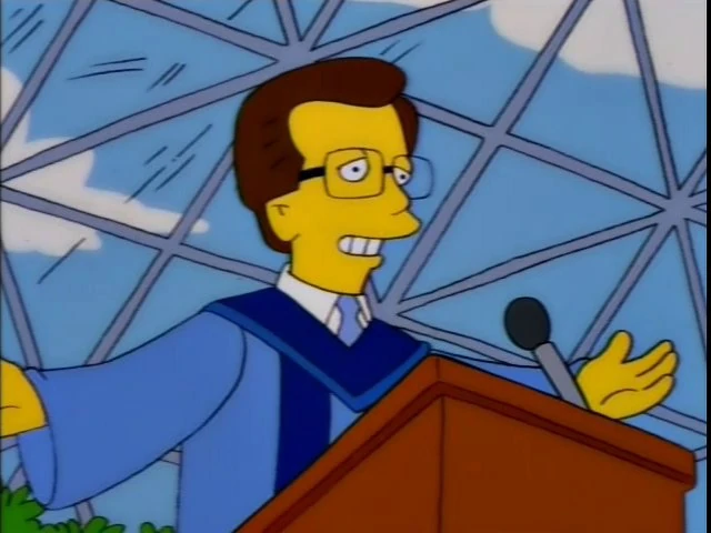 Crystal Cathedral Preacher | Simpsons Wiki | Fandom