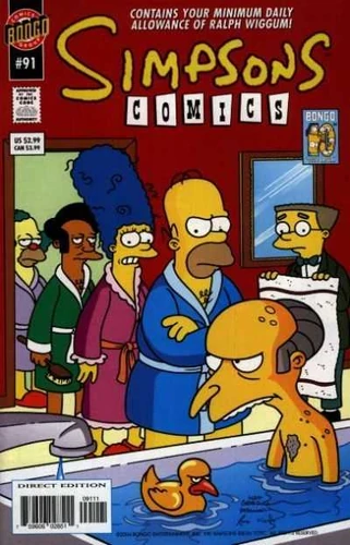 Simpsons Comics 91 | Simpsons Wiki | Fandom