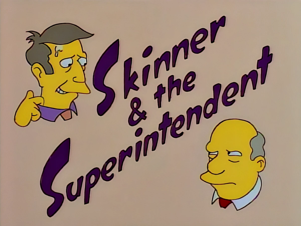 Skinner & the Superintendent Theme | Simpsons Wiki | Fandom