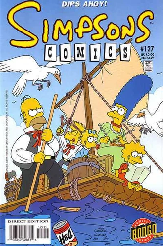 Simpsons Comics 127 | Simpsons Wiki | Fandom