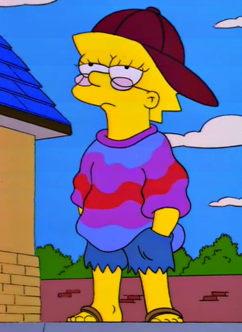 Lisa Simpson Angry