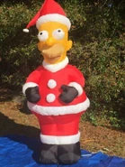 Airblown Inflatable Homer Simpson Santa | Simpsons Wiki | Fandom
