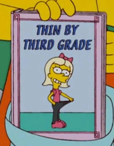 Thin by Third Grade | Simpsons Wiki | Fandom