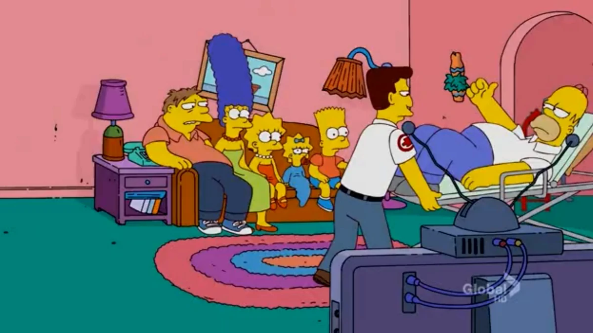 Substituting for Homer couch gag | Simpsons Wiki | Fandom