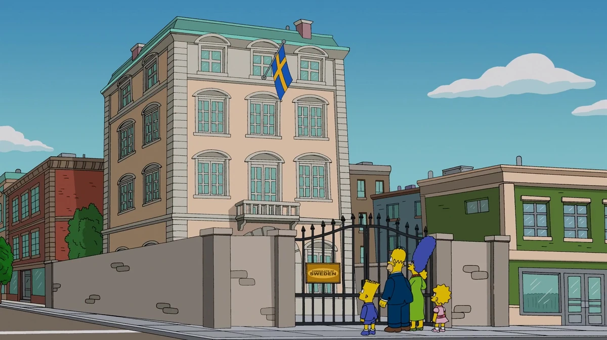 Consulate of Sweden | Simpsons Wiki | Fandom