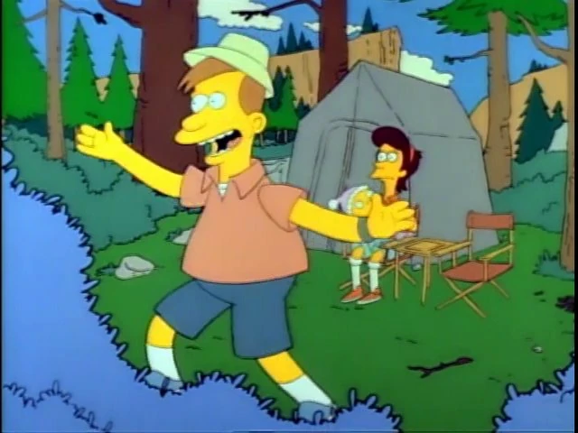 Camping Man | Simpsons Wiki | Fandom