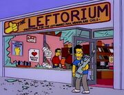 The Leftorium | Simpsons Wiki | Fandom