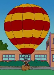 Zack's hot air balloon | Simpsons Wiki | Fandom
