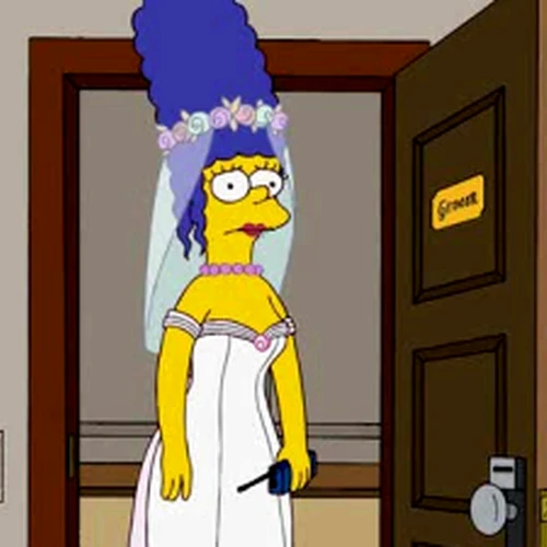 The Simpsons Maggie Wedding