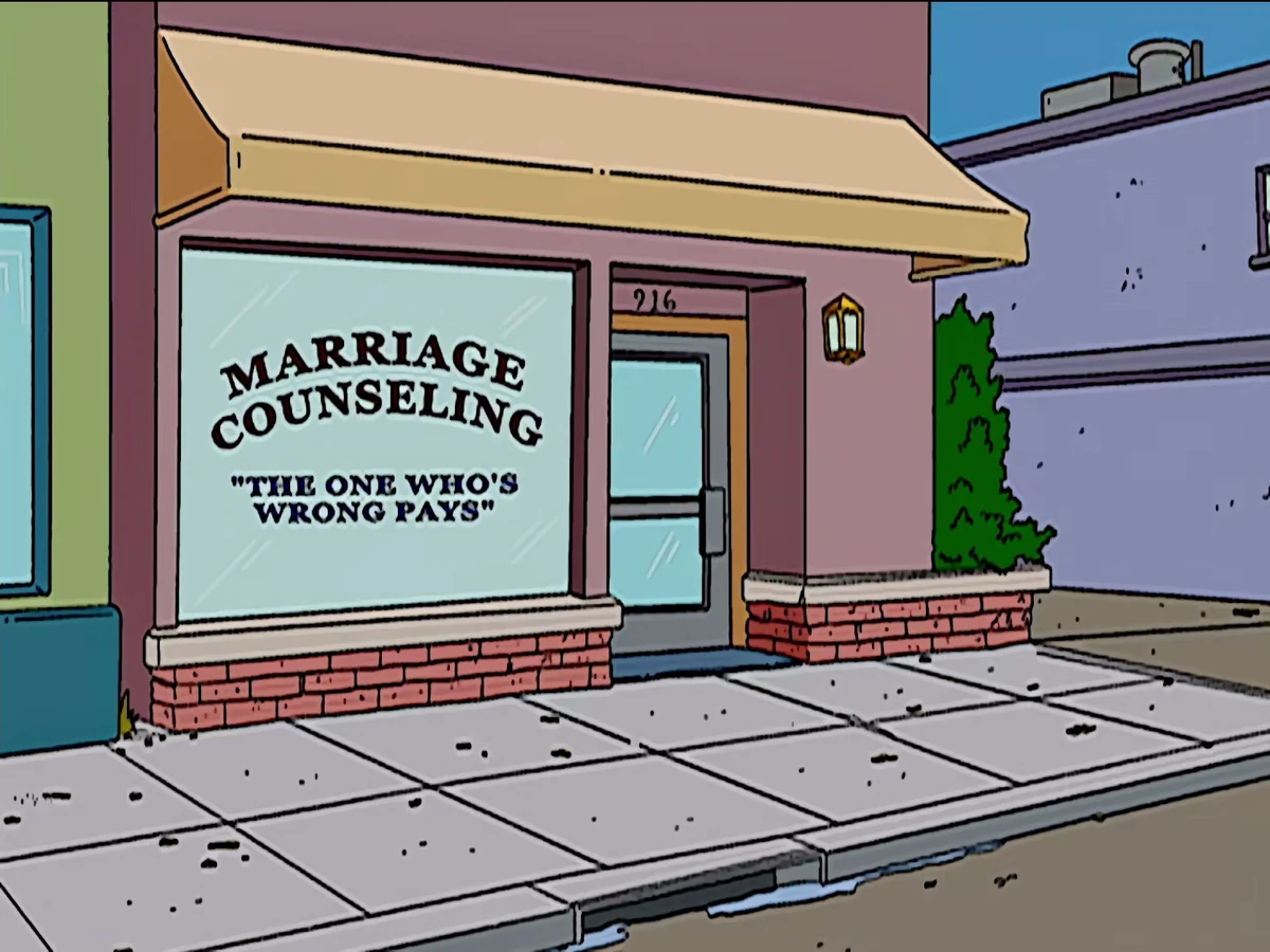 Marriage Counseling | Simpsons Wiki | Fandom