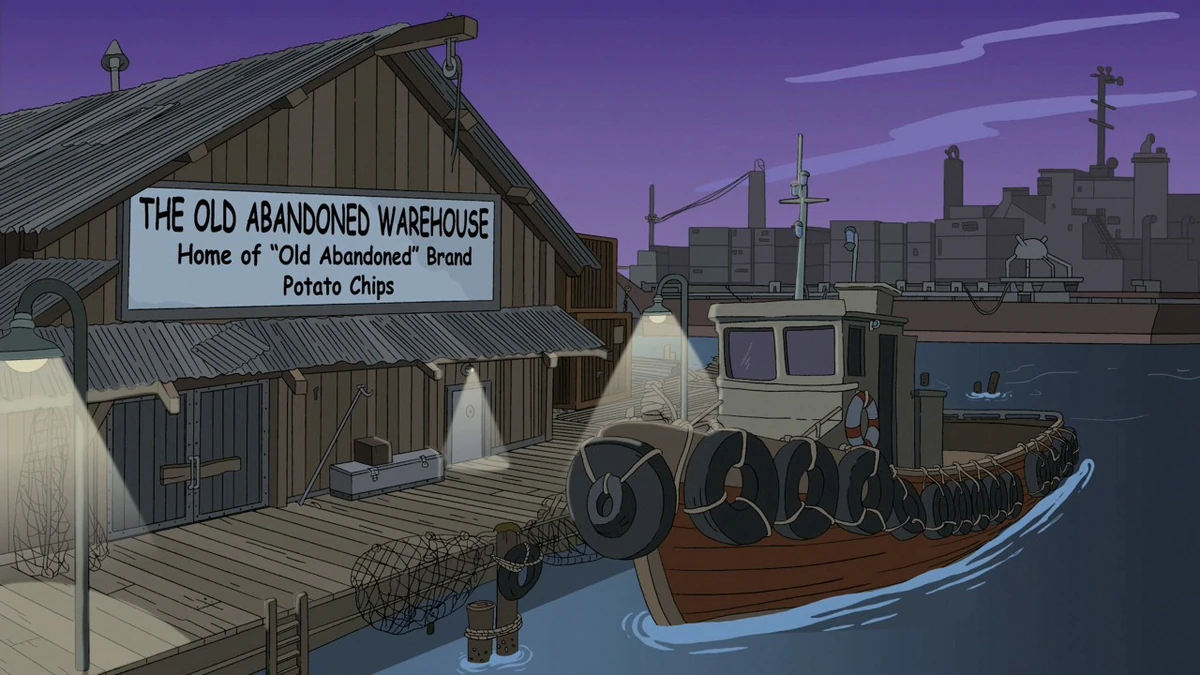 Old Abandoned Warehouse | Simpsons Wiki | Fandom