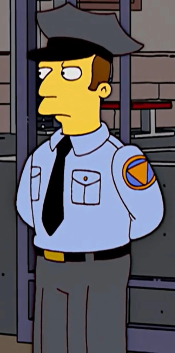 Unnamed Guard | Simpsons Wiki | Fandom