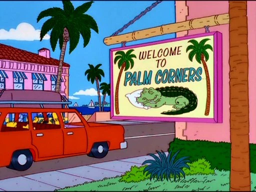 Palm Corners | Simpsons Wiki | Fandom