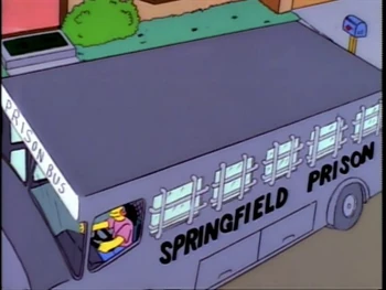 Springfield Prison Bus | Simpsons Wiki | Fandom