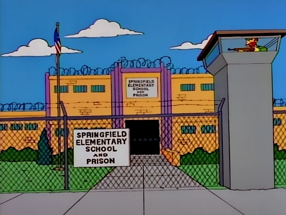 Springfield Elementary School and Prison | Simpsons Wiki | Fandom