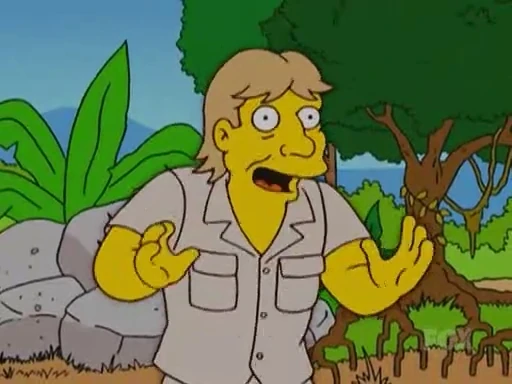The Gator Baiter Guy | Simpsons Wiki | Fandom