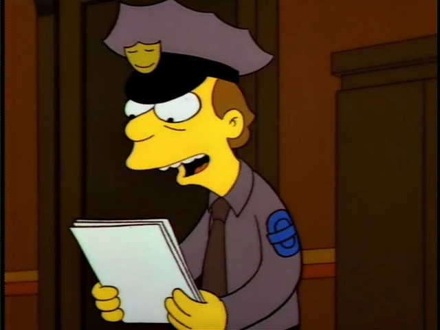 Court Reader | Simpsons Wiki | Fandom