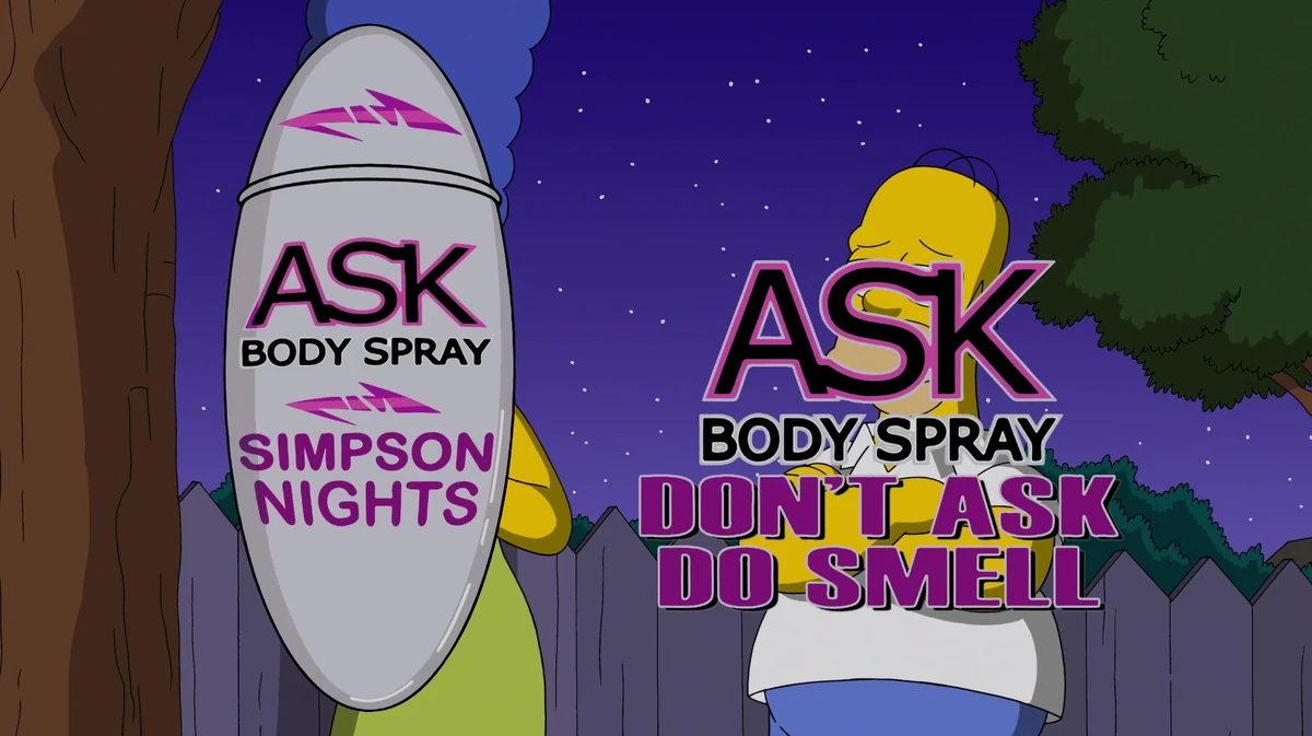 Ask Body Spray | Simpsons Wiki | Fandom