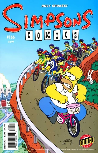 Simpsons Comics 166 | Simpsons Wiki | Fandom