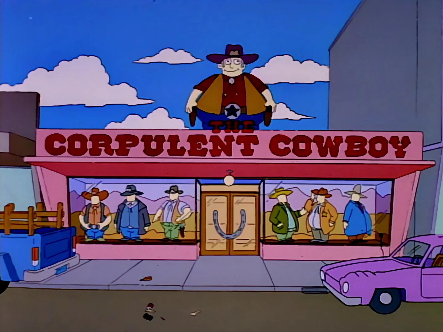 The Corpulent Cowboy | Simpsons Wiki | Fandom