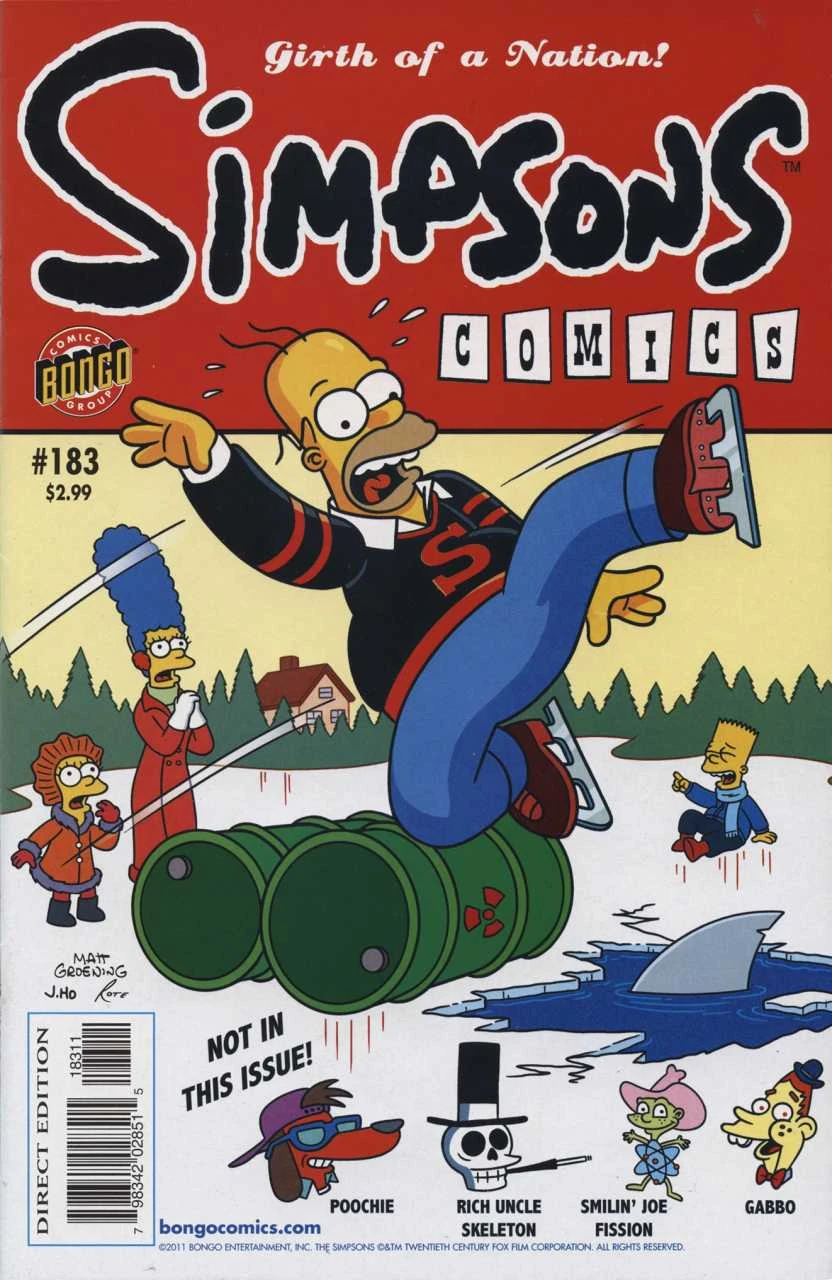 Simpsons Comics 183 | Simpsons Wiki | Fandom