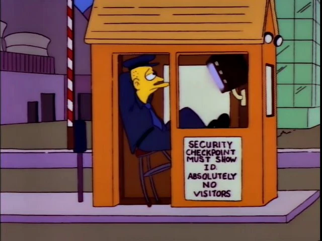 SNPP Security Guard | Simpsons Wiki | Fandom