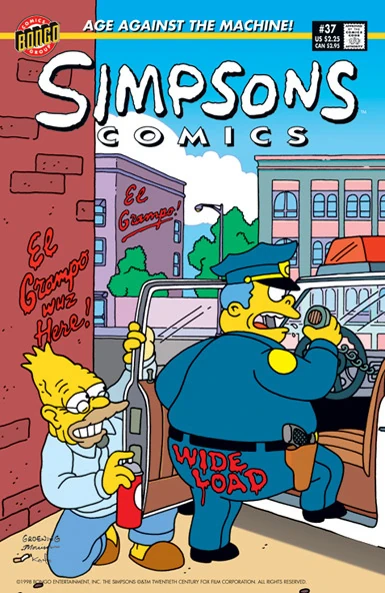 Simpsons Comics 37 | Simpsons Wiki | Fandom