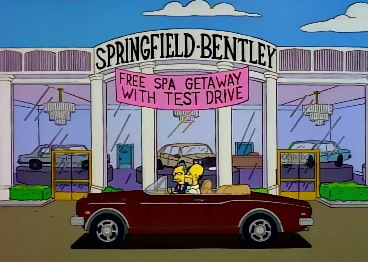 Springfield Bentley | Simpsons Wiki | Fandom