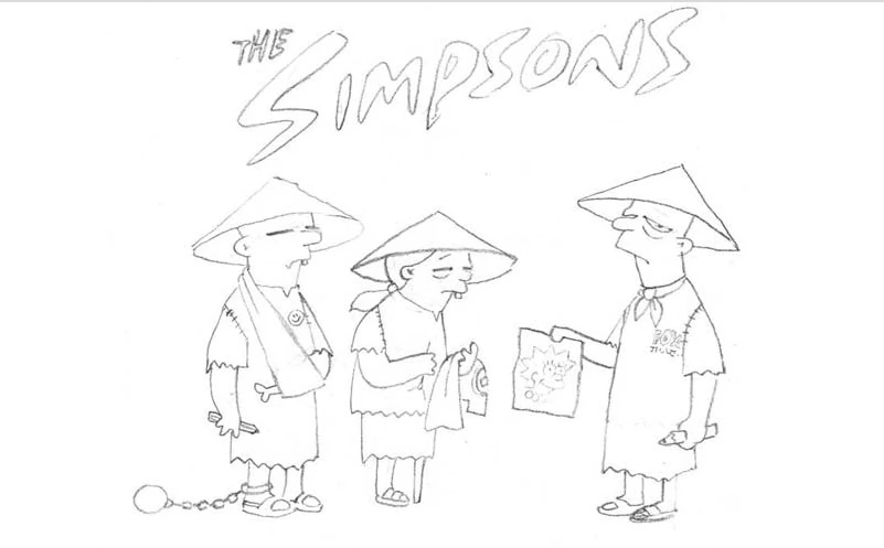 Banksy mostra storyboard da abertura que fez para Os Simpsons ...